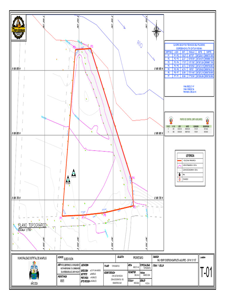 TOPO AUTOCAD SAN ANDRES ABNER | PDF | Geodesia | Tecnología geográfica