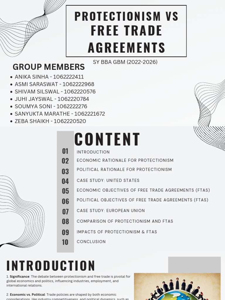 Protectionism Vs | PDF | Protectionism | Free Trade