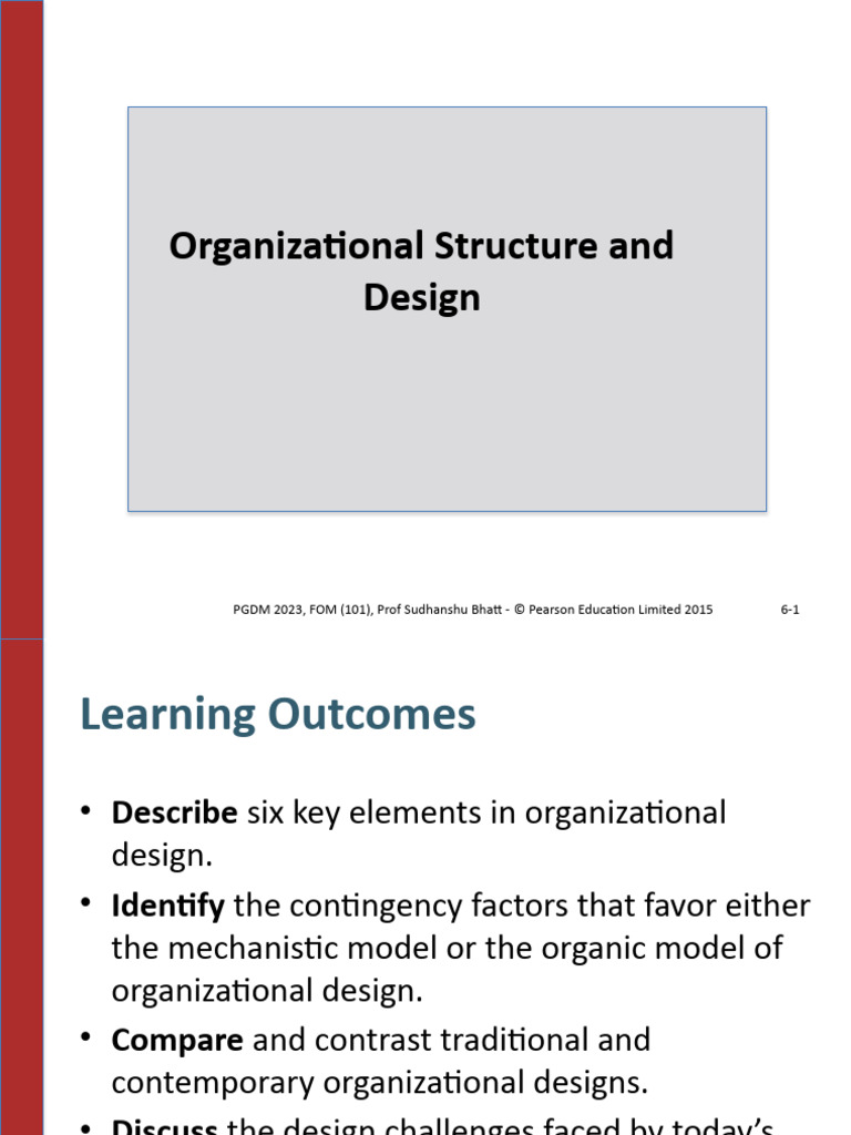 Unit 3 Organising | PDF | Decentralization | Decision Making