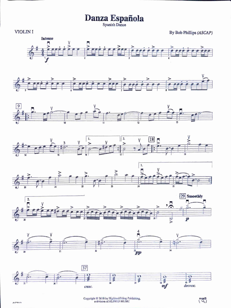 Danza Espanola | PDF