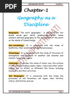 Class 11 Geo ch-1 Notes | PDF | Geography | Physical Geography