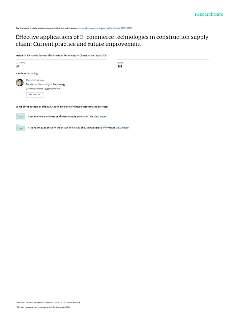 Effective Applications of E-Commerce Technologies | PDF | Survey Methodology | E Commerce