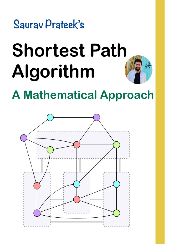 Sauravs Handbook Shortest Path Algo Pdf Computer Programming Algorithms