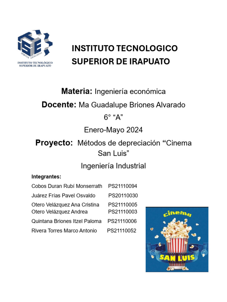 Itesi | PDF | Depreciación | Refrigerador