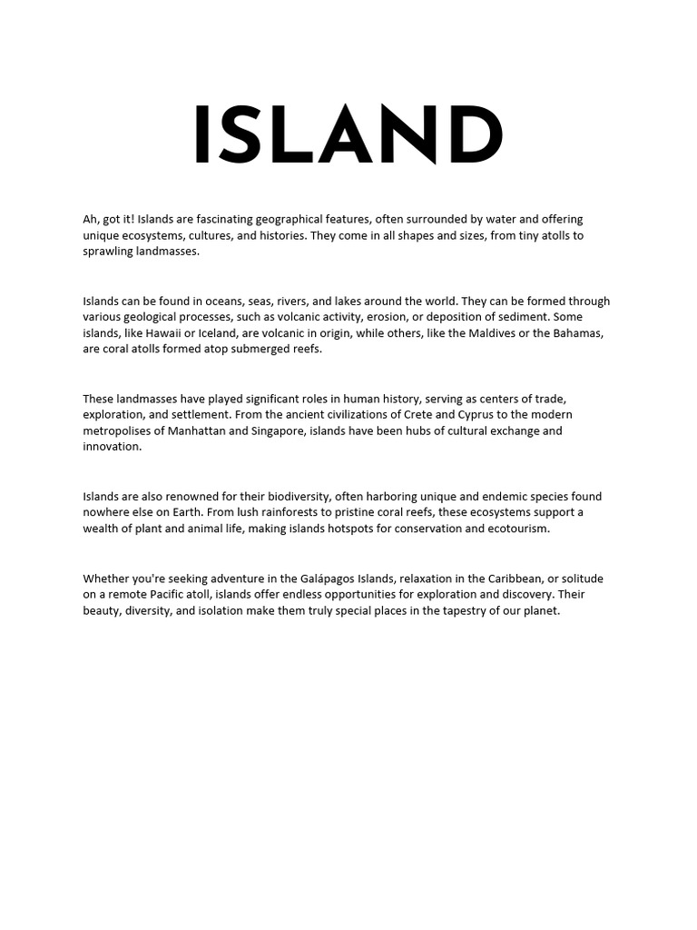 ISLAND | PDF