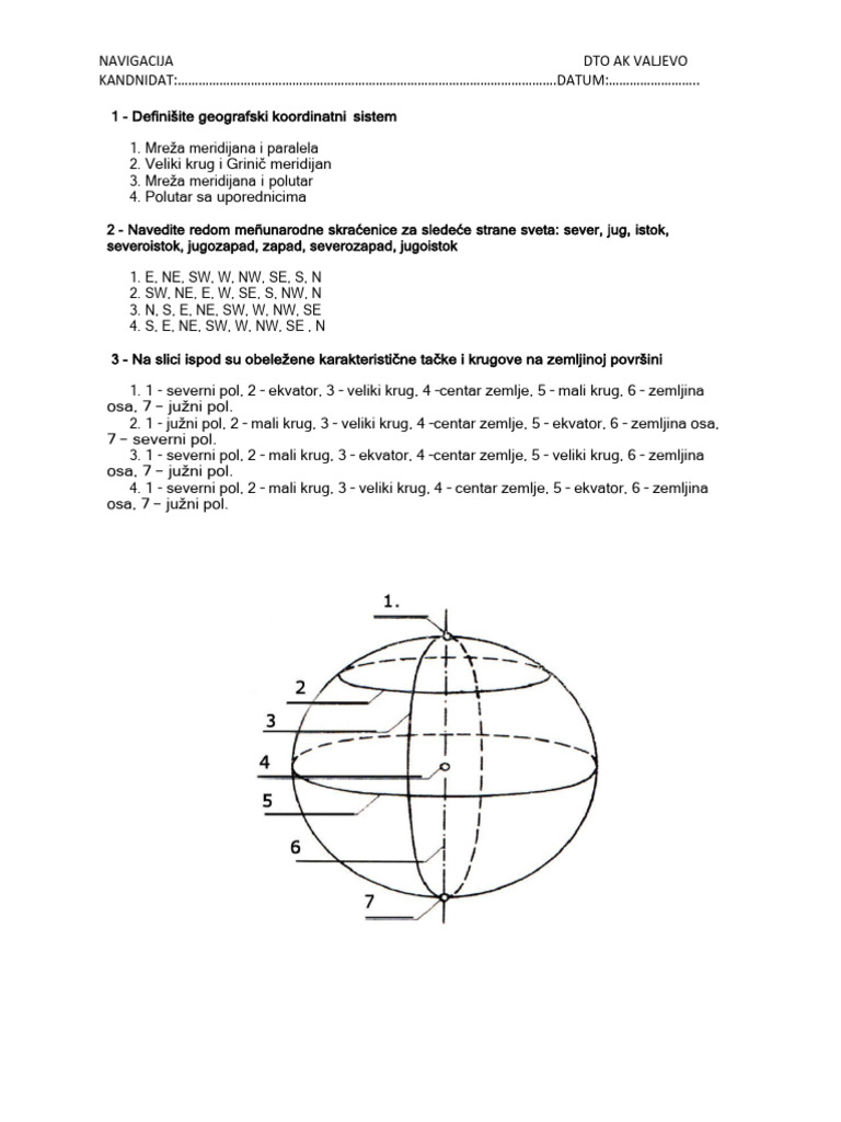 Navigacija | PDF