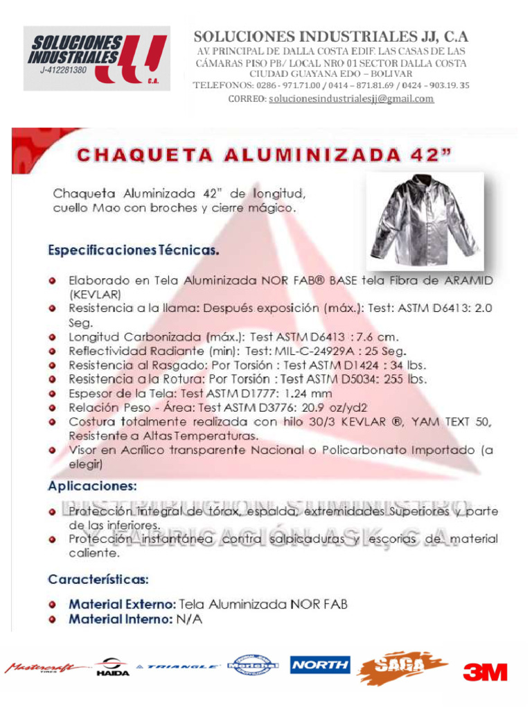 Ficha Tecnica Aluminizado | PDF