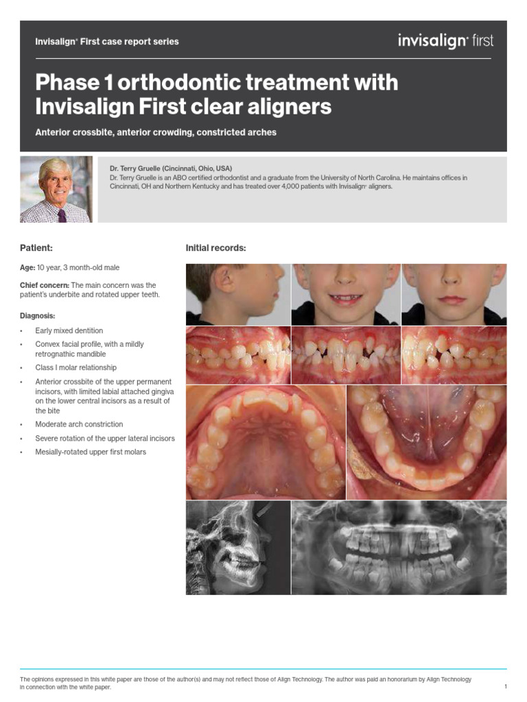 CASO CLINICO INVISALIGN FASE I | PDF | Mouth | Tooth