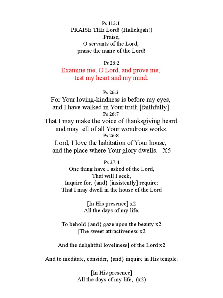 Praise the Lord: A Hymn Reflection | PDF | Religion & Spirituality