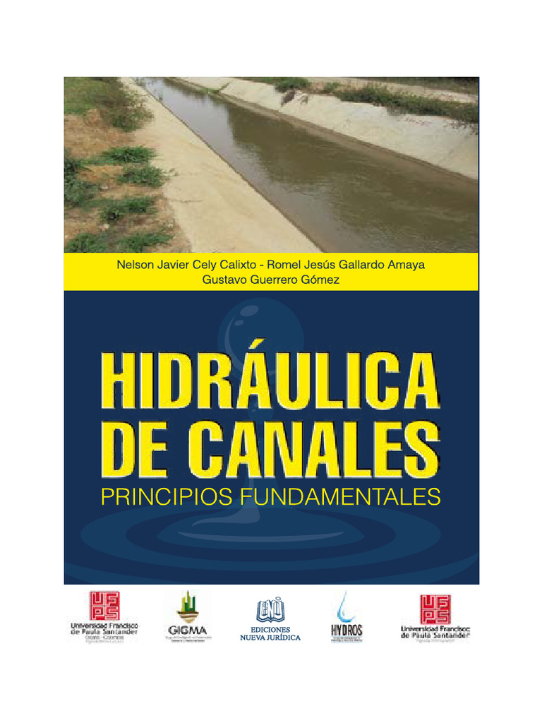 Hidraulica de Canales Principios | PDF | Fuerza | Canal