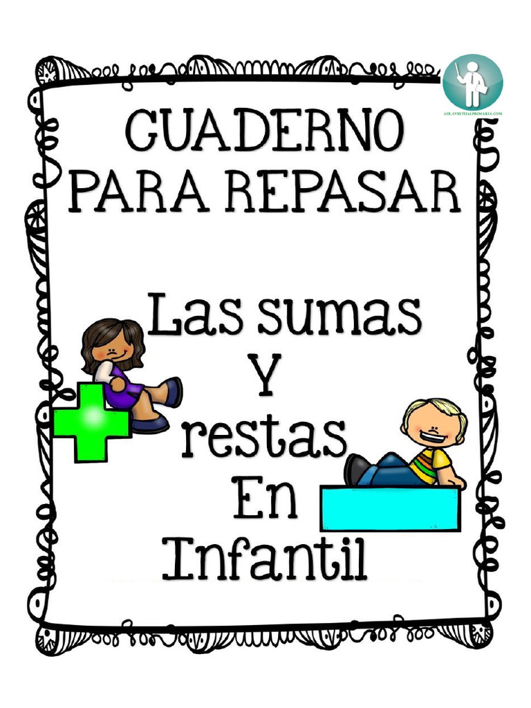 Cuaderno Infantil de Sumas y Restas | PDF | Métodos y materiales de ...