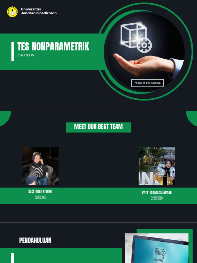 Uji Statistik Nonparametrik dan Aplikasinya | PDF