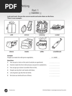Flyers Practice Test Answer Key | PDF | Cooking, Food & Wine