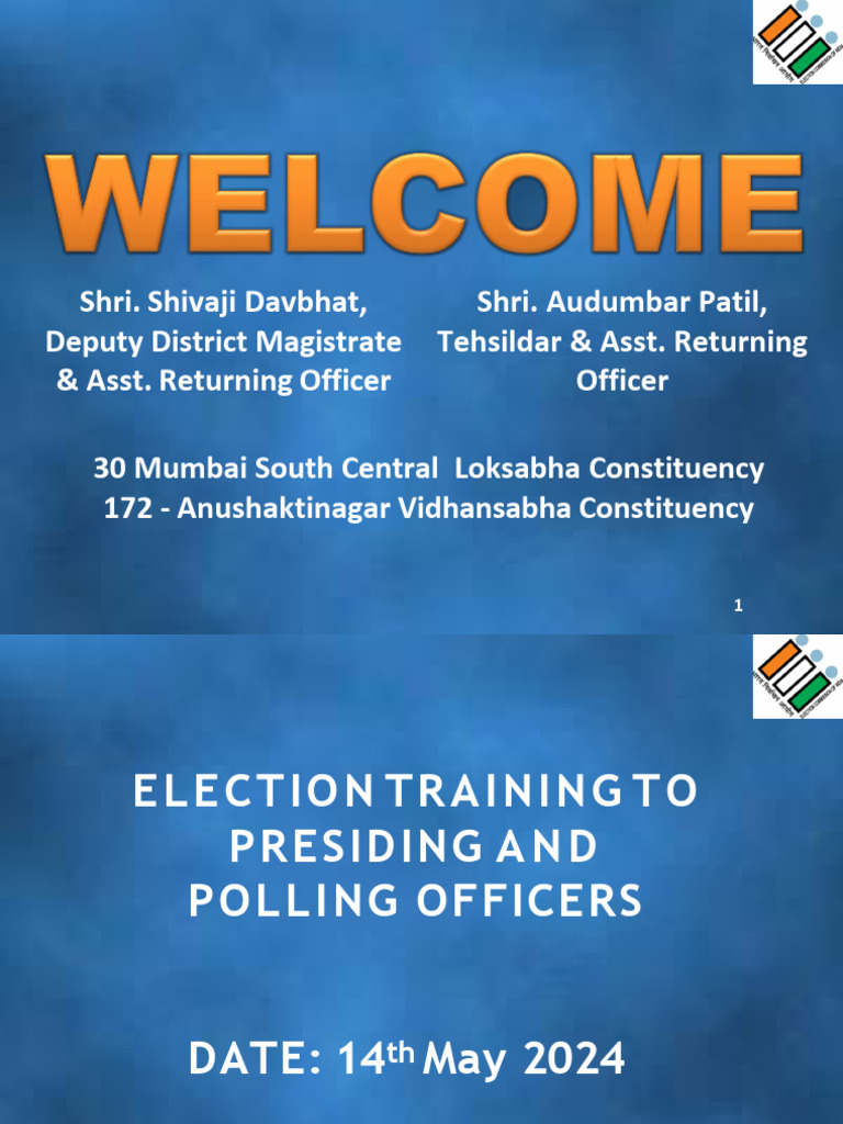 172, A, Nagar Election PPT (14052024) Final - 240514 - 214137 | PDF | Voting | Evaluation Methods