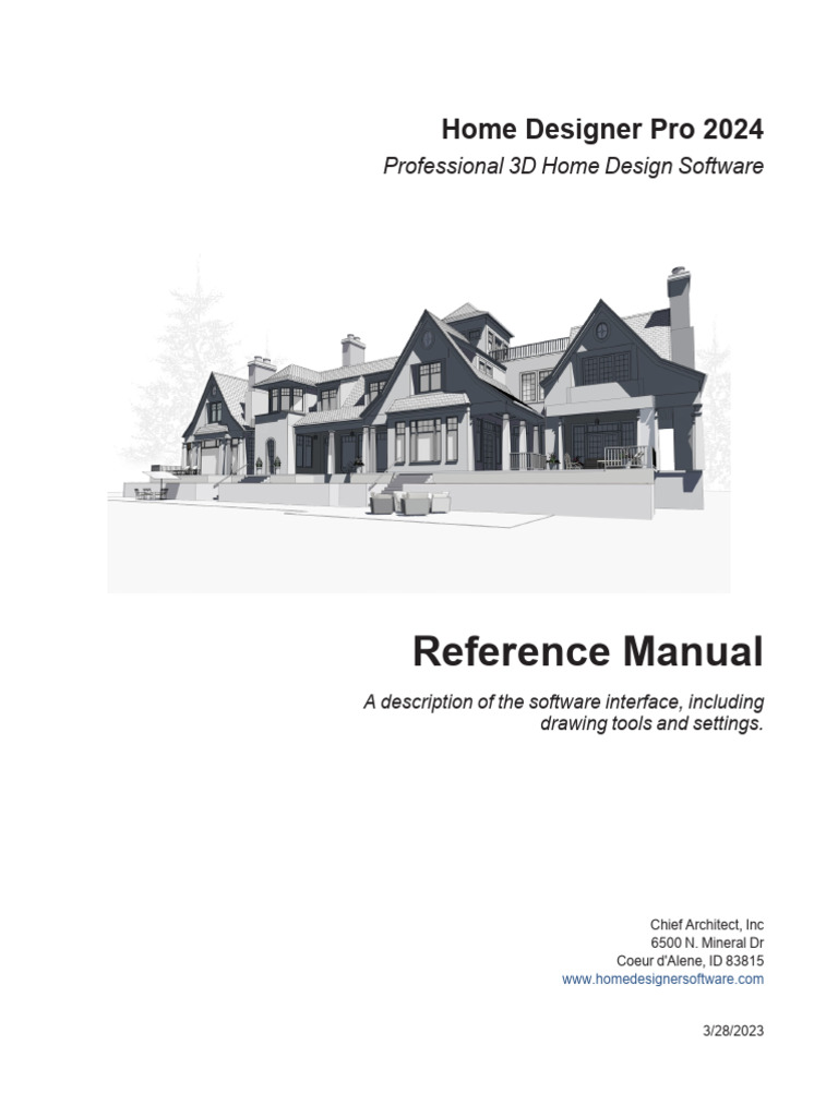 Home Designer Pro 2024 Reference Manual | Download Free PDF | Graphical User Interfaces | Window ...