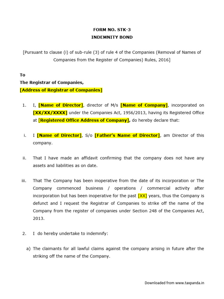 Form STK-3 | PDF | Business | Finance & Money Management