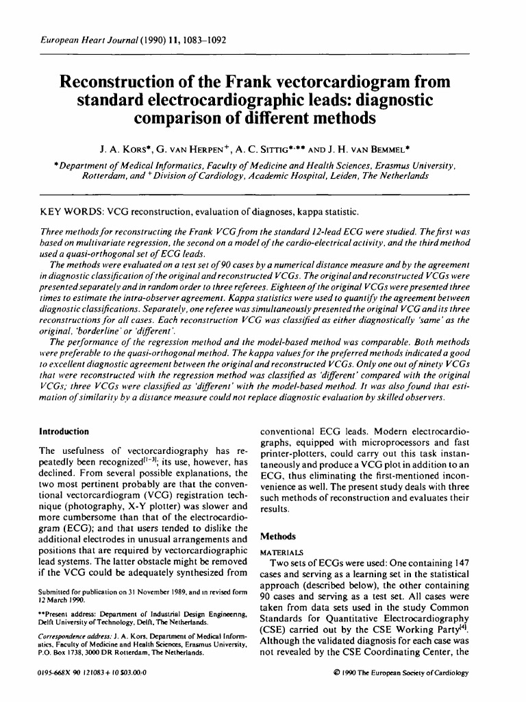 VCG Reconstruction Methods Comparison | PDF | Matrix (Mathematics ...
