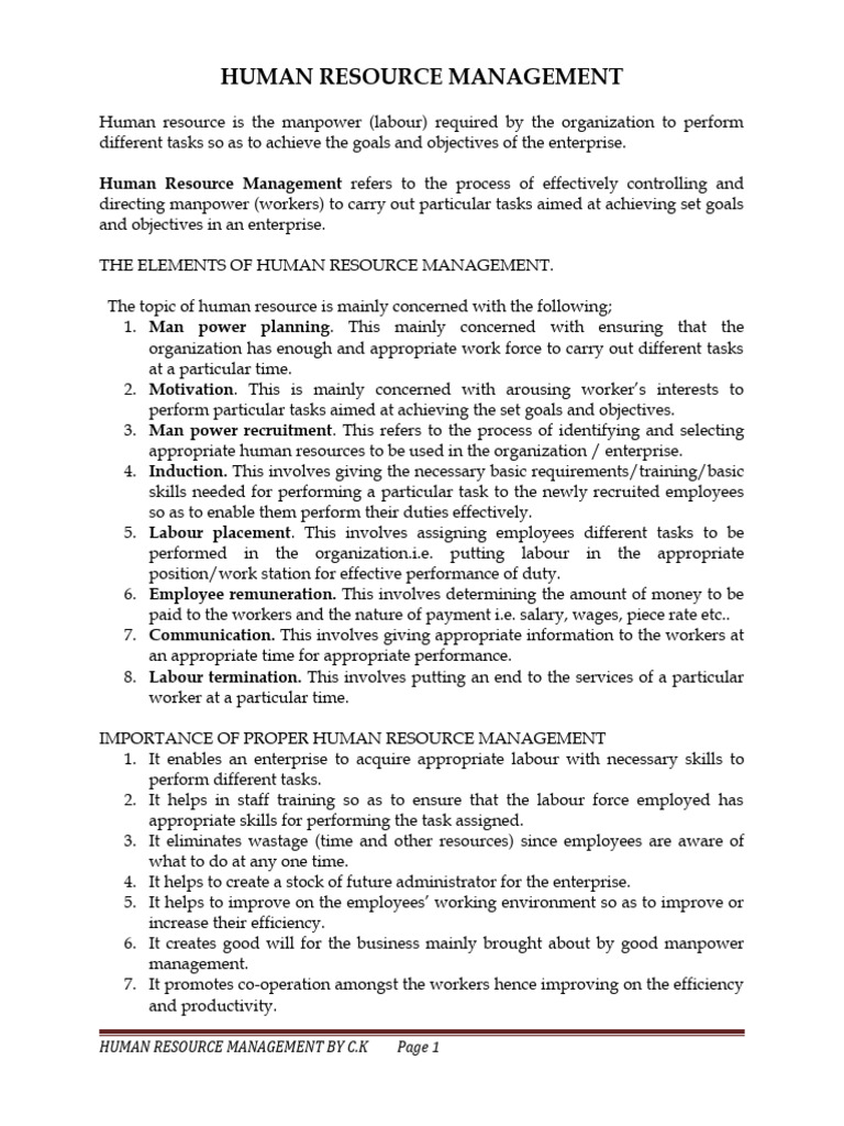 Human Resource Management | PDF | Cost Of Living | Employment