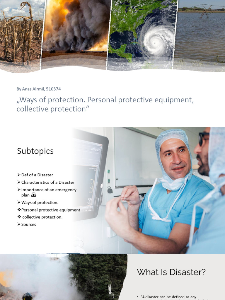 Medical Disaster | Download Free PDF | Personal Protective Equipment ...
