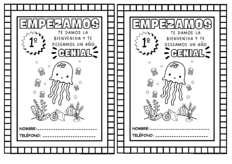 Carátula 1ero Clases | PDF