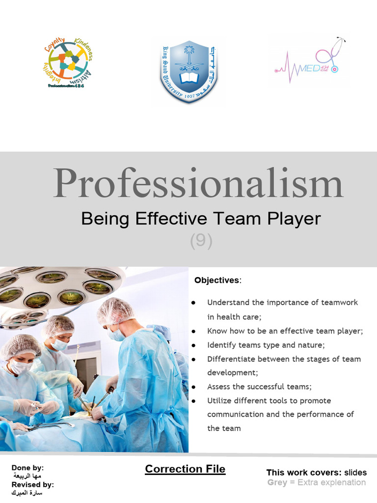 Effective Teamwork in Healthcare | PDF | Health Care | Nursing