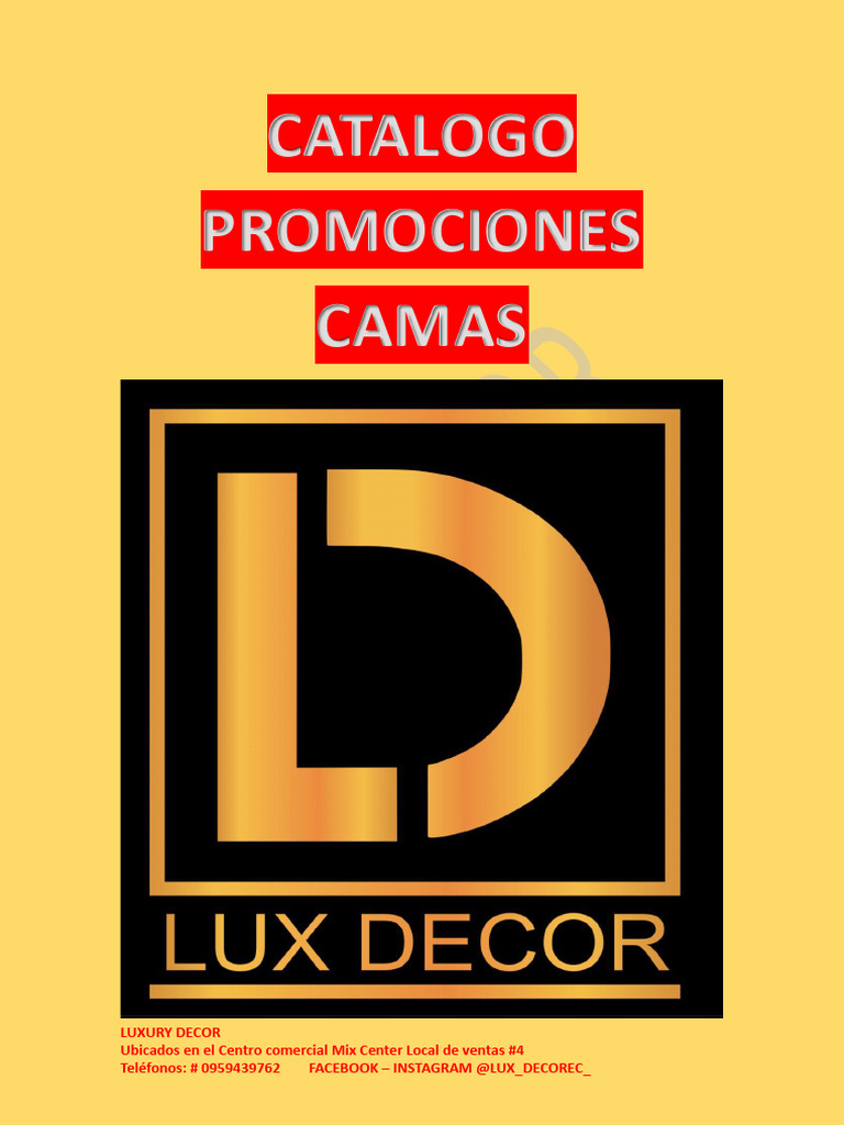 Catalogo Camas Promo 1 | PDF