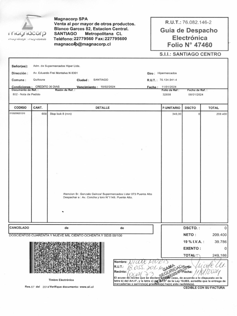 Adm. Super Hiper 47460 | PDF