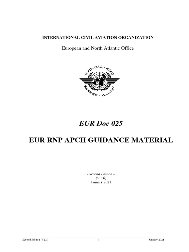 EUR RNP APCH Guidance V2.0 | PDF | Aviation | Aerospace