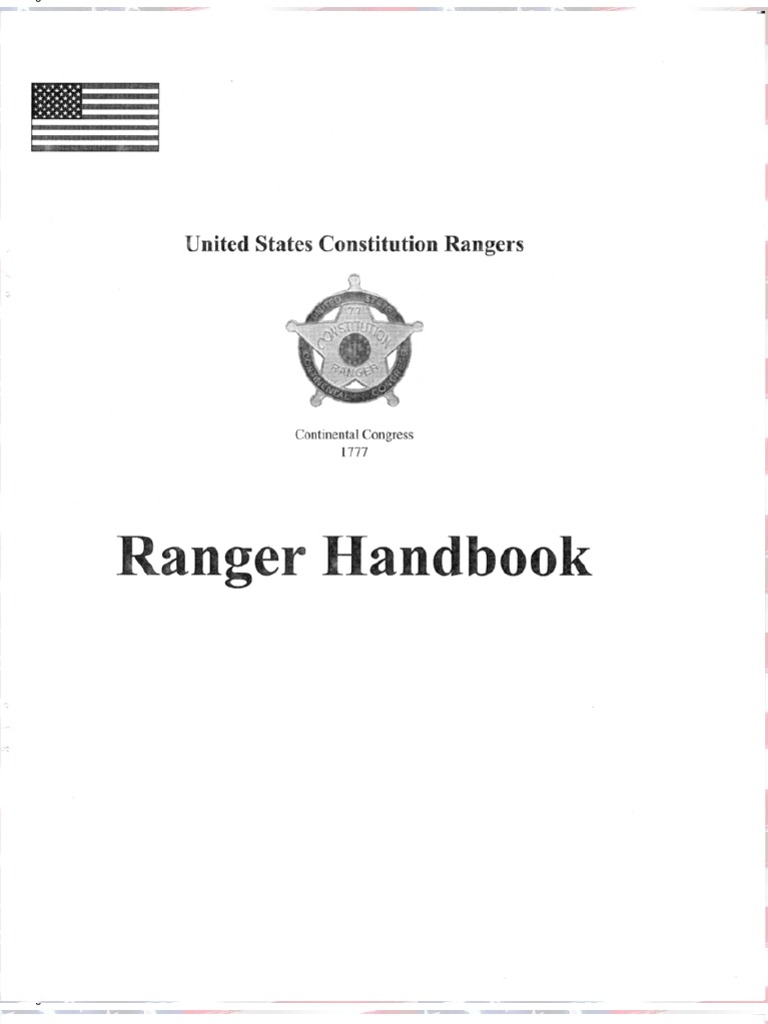 Ranger Handbook | United States Constitution | Separation Of Powers