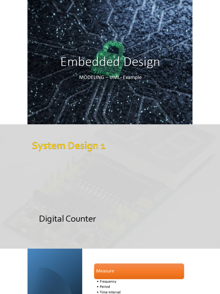 Embedded Design: MODELING - UML-Example | PDF | Science & Mathematics