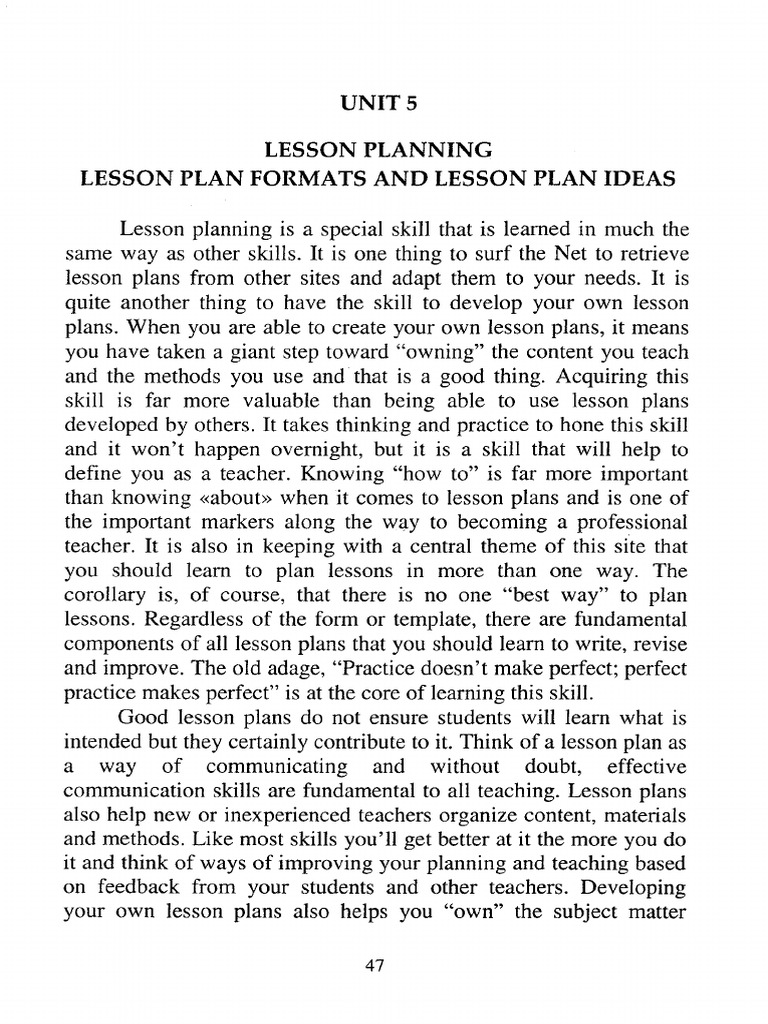 Teaching Practice Handbook | PDF