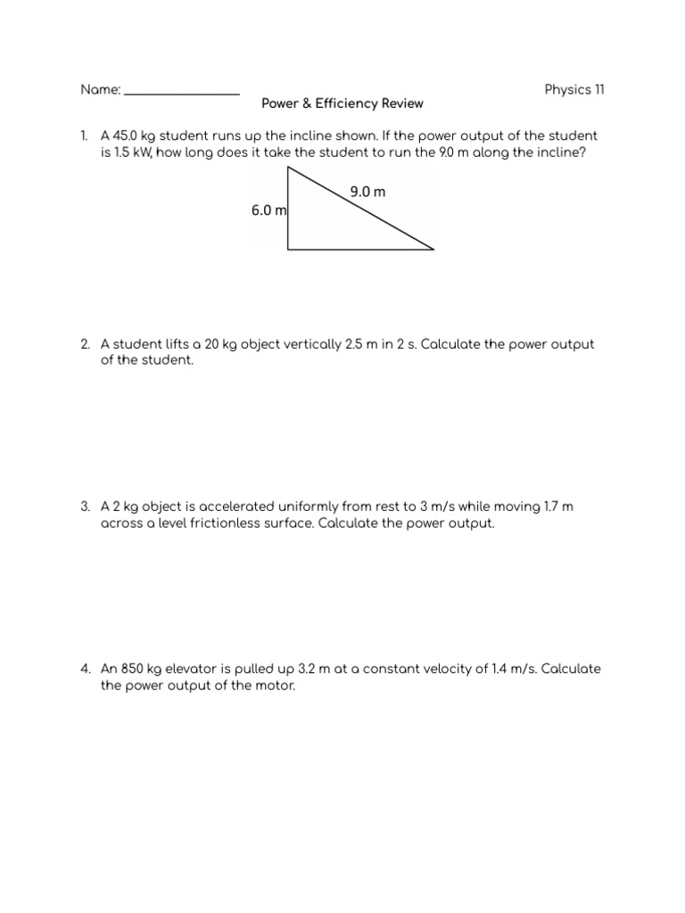 Power & Efficiency Review | PDF