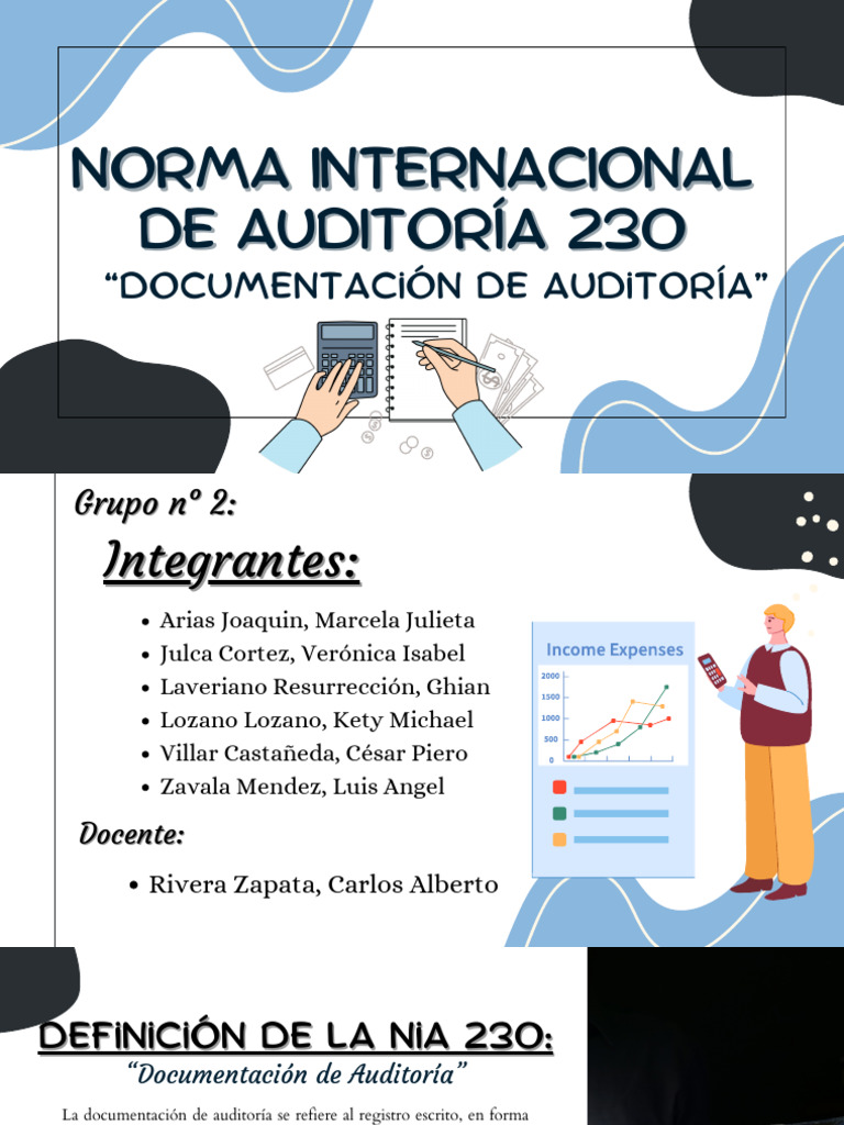 Nia 230 - Auditoria Grupo2 | PDF | Auditoría | Business