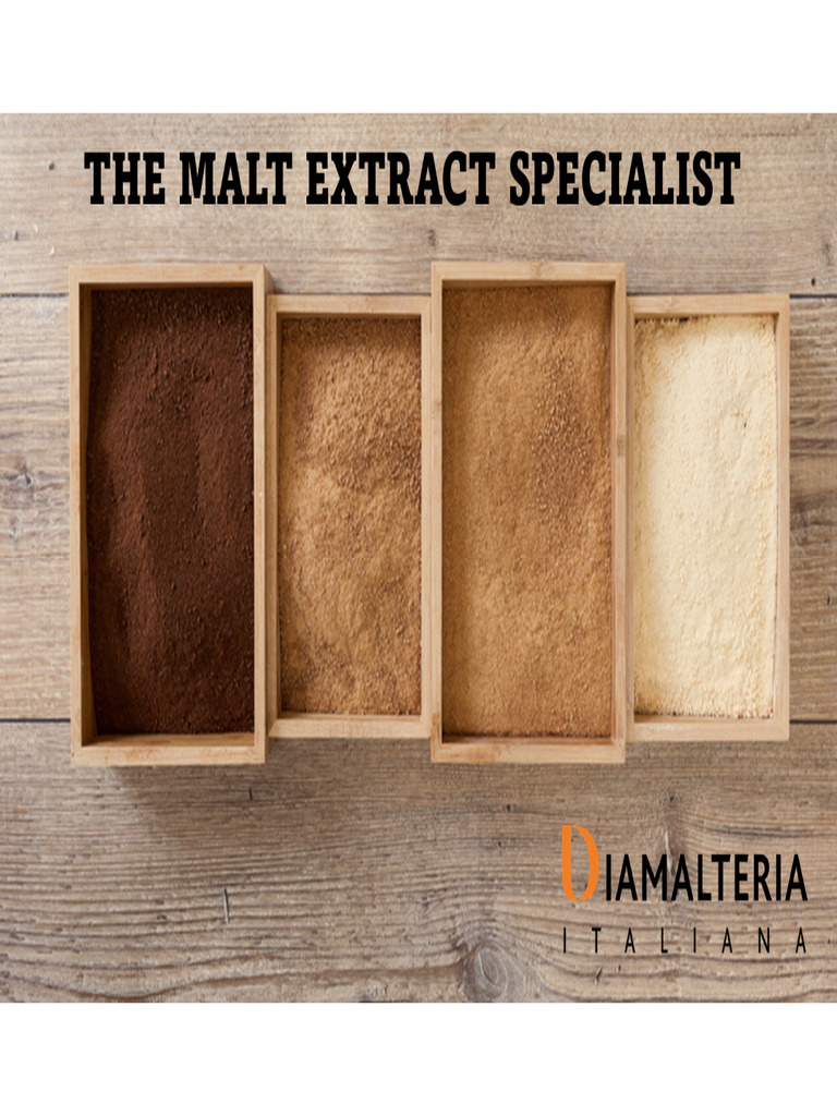 Diastatic and Non-Diastatic Malt Extracts | PDF | Malt | Sugar