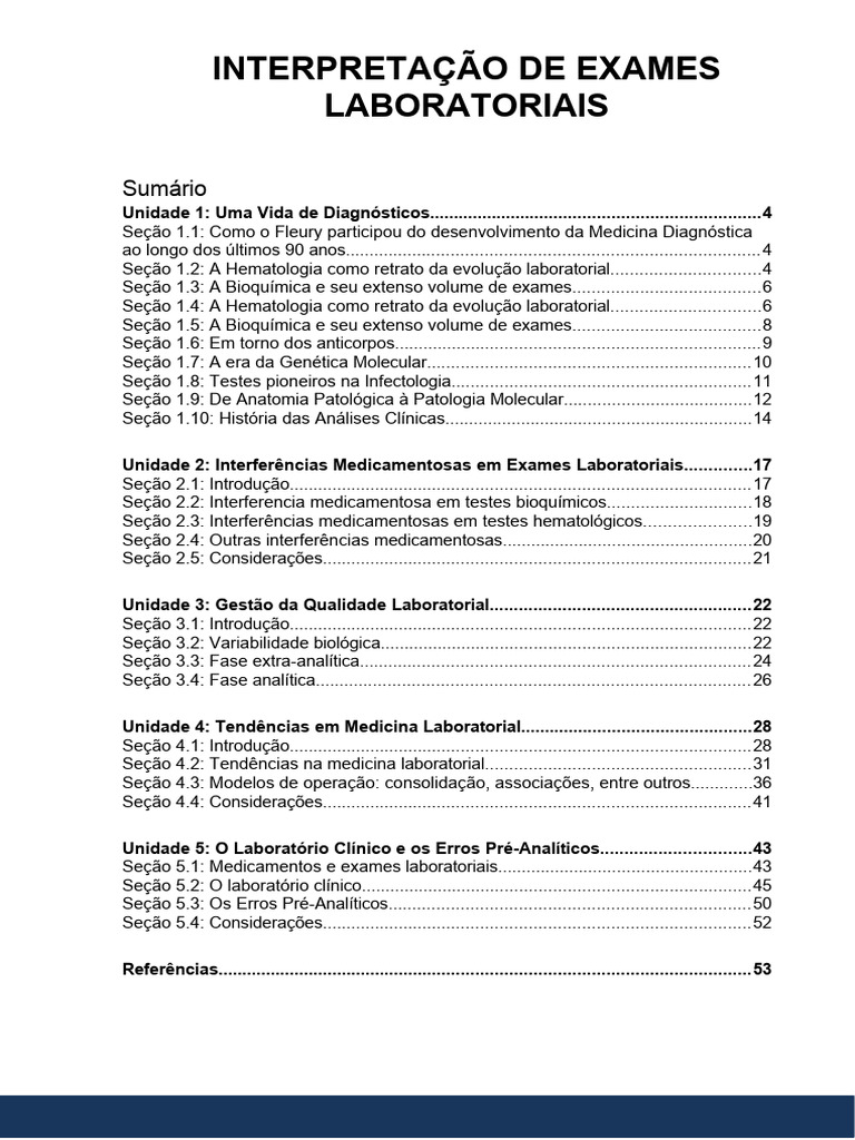 Exames Laboratoriais: Evolução e Tendências | PDF | Farmácia | Genética