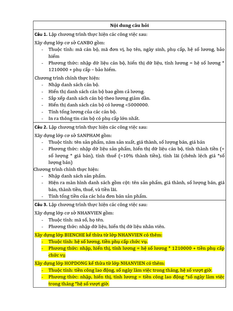 Bai Tap Tuan 4 | PDF