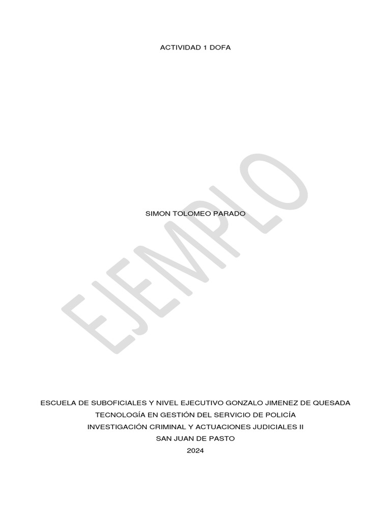5 Actividad 1 DOFA | PDF | Creatividad | Análisis FODA