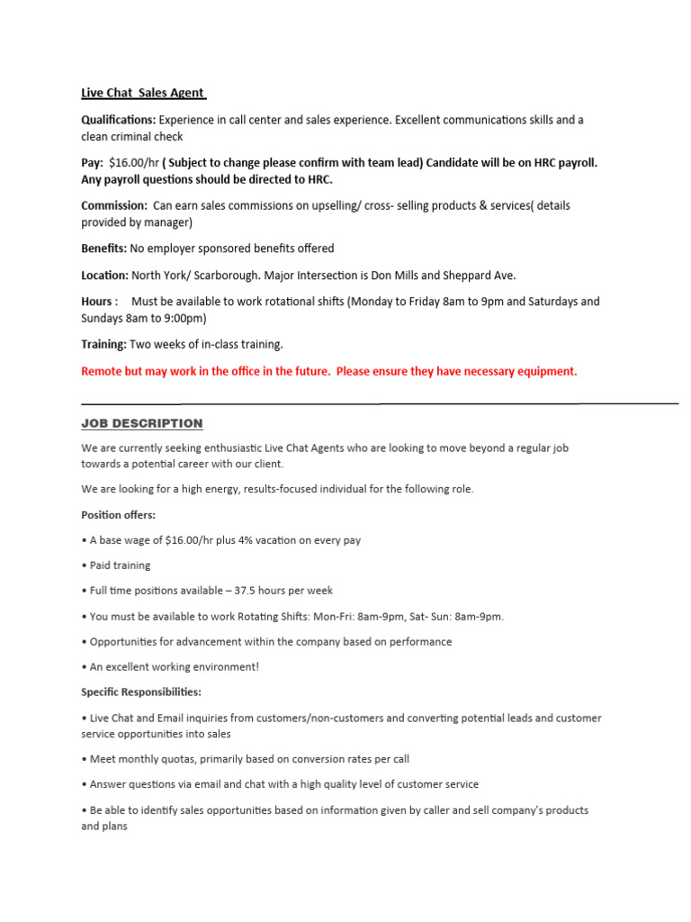 Inbound Sales Agent | PDF | Call Centre | Résumé