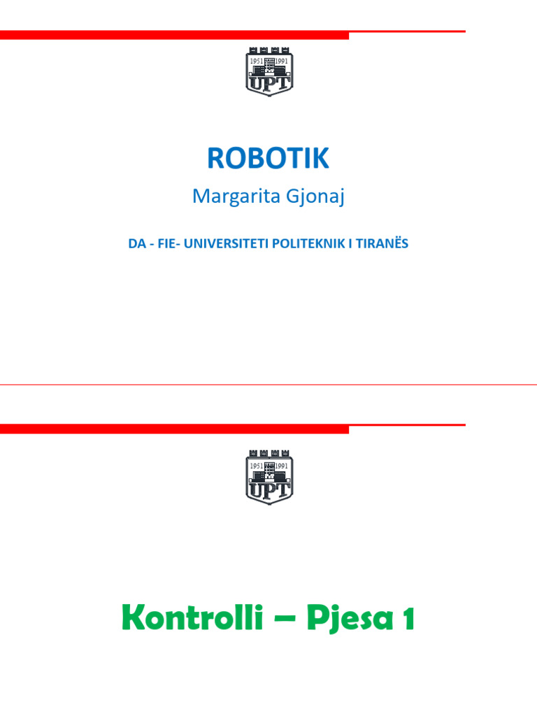 11 Robotike Kontrolli 1 | PDF