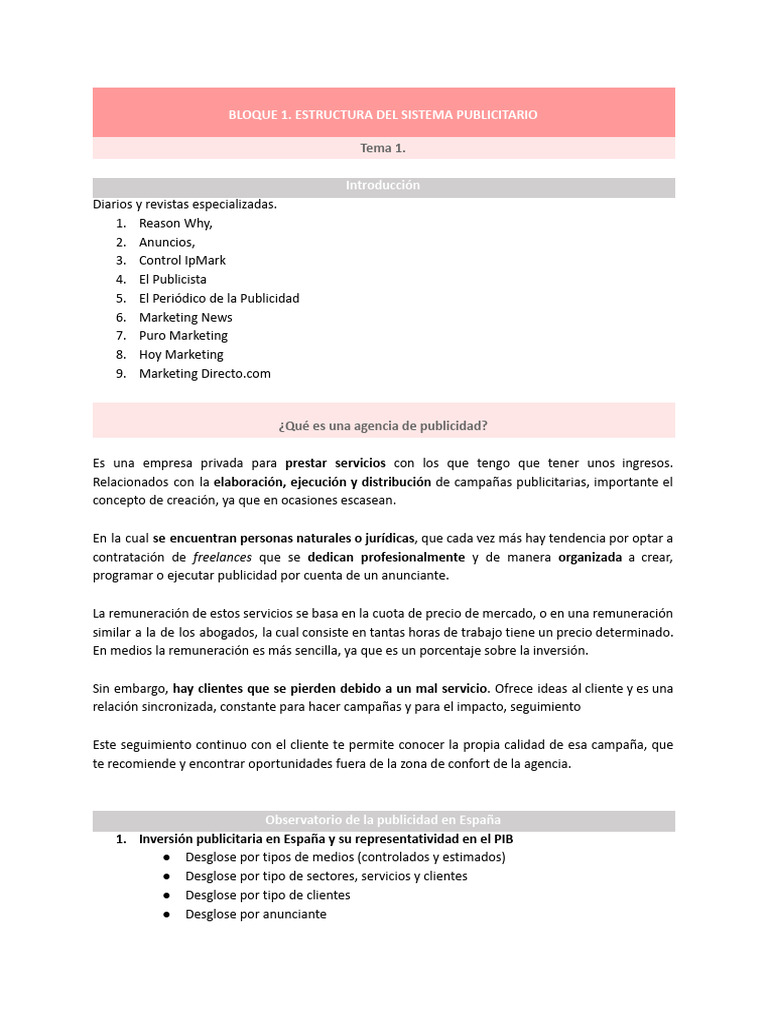 Apunts | PDF | Publicidad online | Publicidad