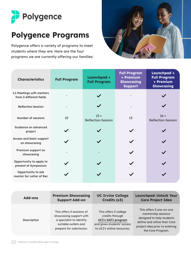 Polygence Program Bundles | PDF