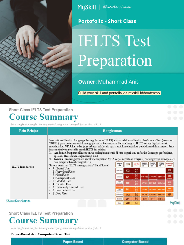 Persiapan Kelas Singkat Tes IELTS | PDF