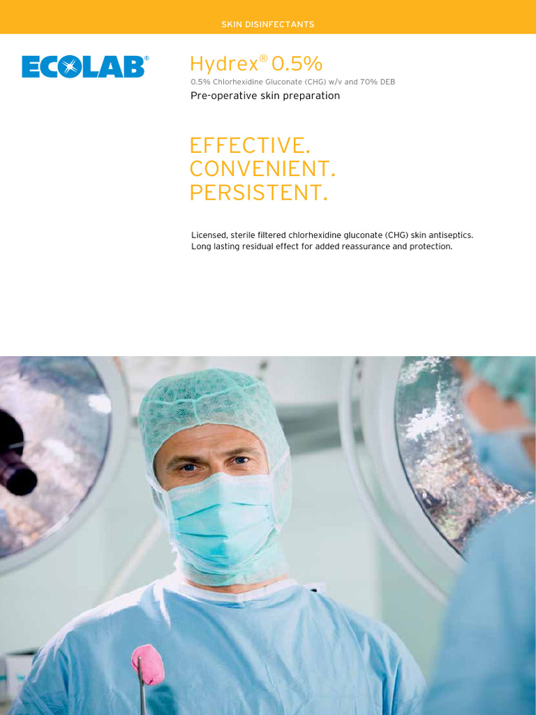 Hydrex 05 PDF | PDF | Disinfectant | Clinical Medicine
