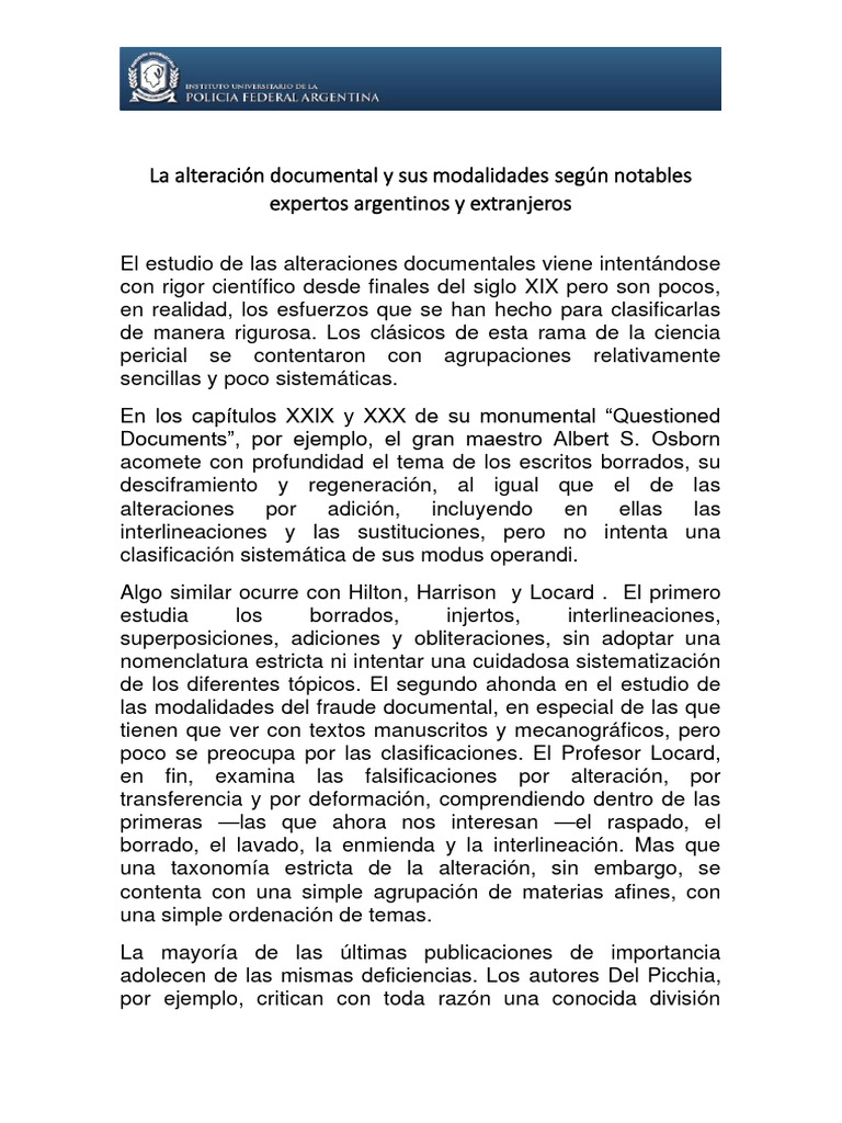 Alteracion_documental_y_sus_modalidades | PDF | Pigmento | Solubilidad