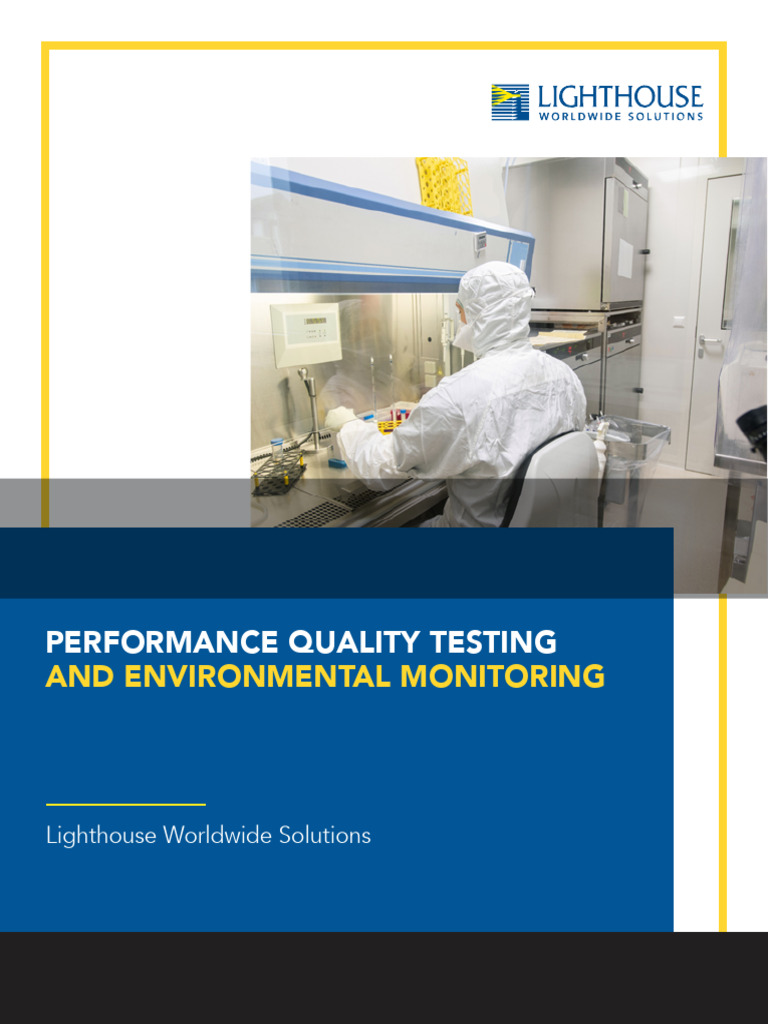 PQ Testing and Environmental Monitoring - Digital | PDF | Verification ...