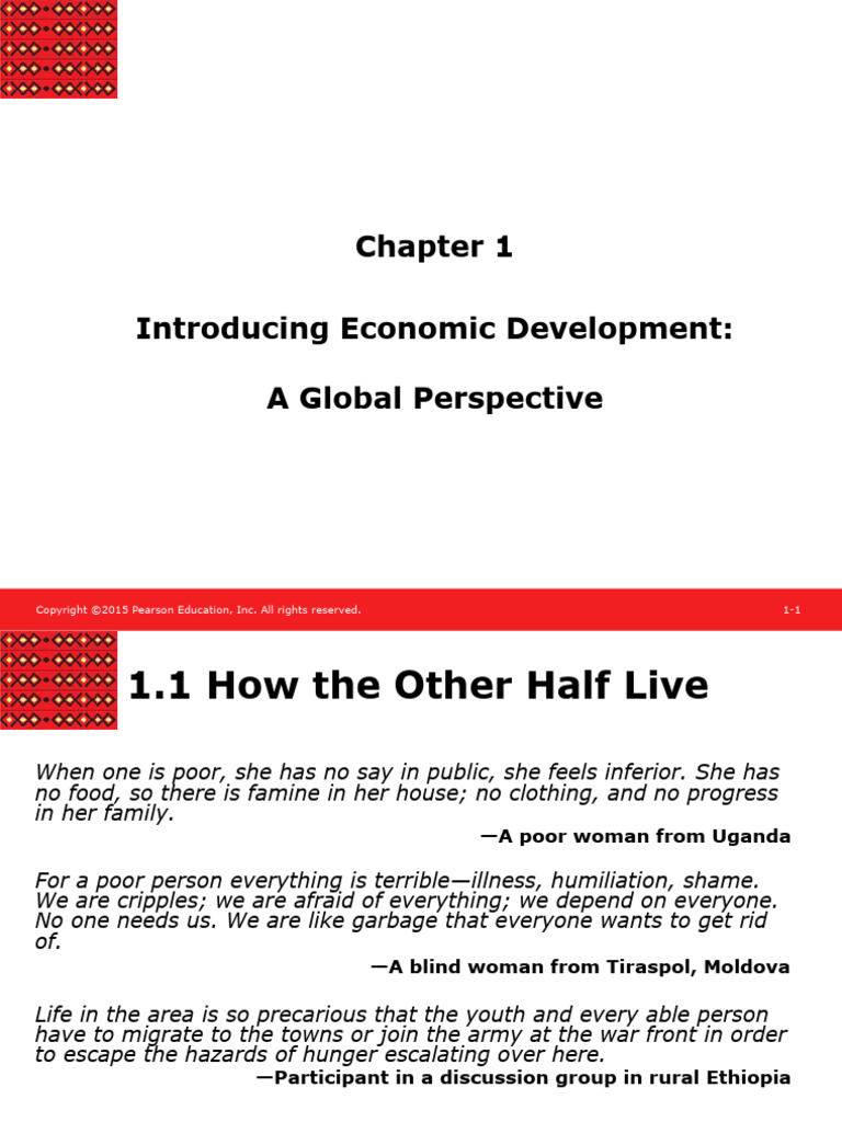 Economic Development Twelfth Edition Michael P. Todaro Chap 01 | PDF ...