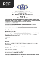 CSEC List of Subjects | PDF