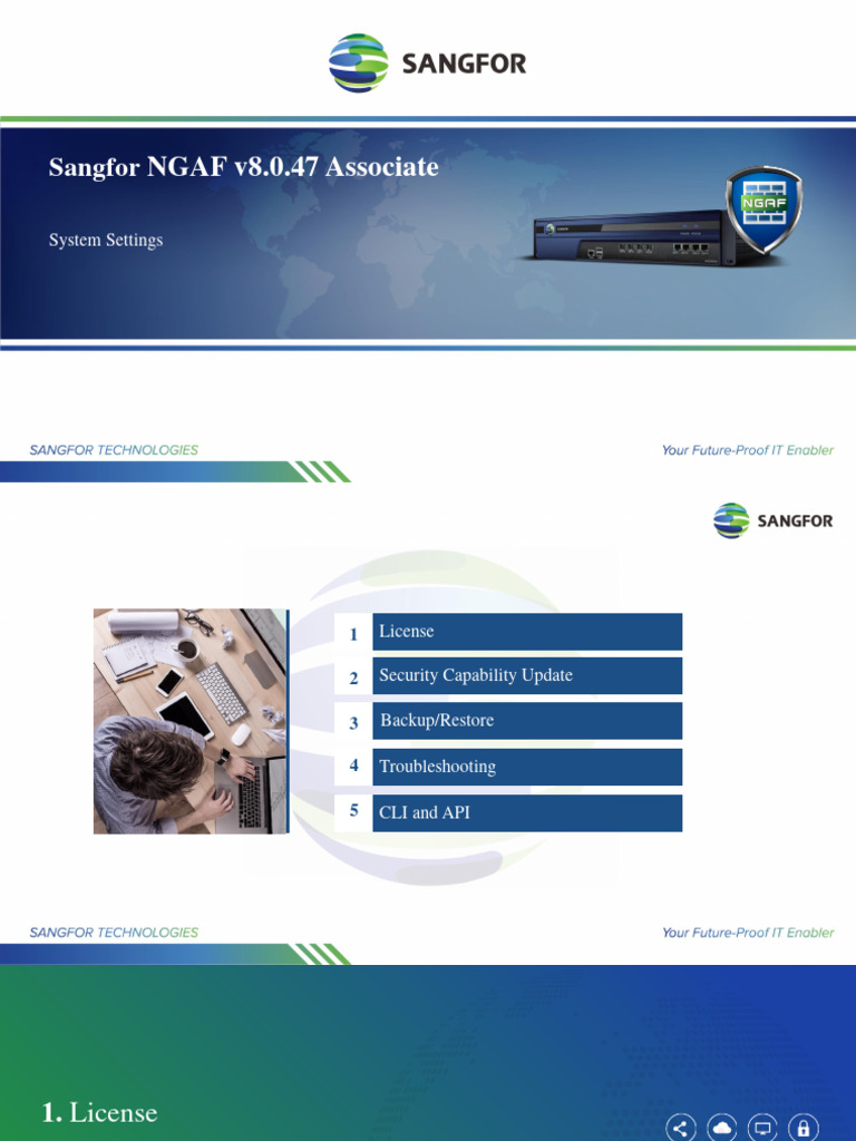 SANGFOR NGAF V8.0.47 Associate 2022 08 System Settings | PDF | Command Line Interface | Security