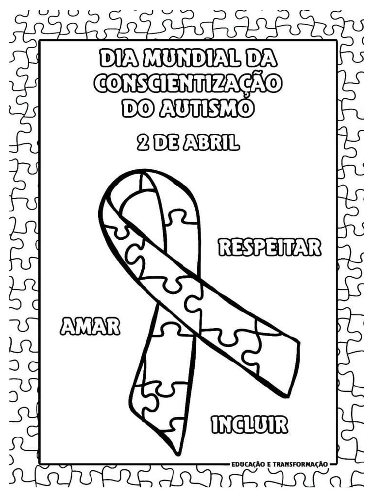 TEA - Autismo para Colorir | PDF