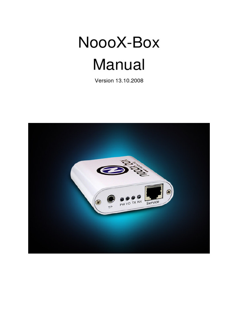 NoooX_User_Manual (1) | PDF | Operating System Families | Computing